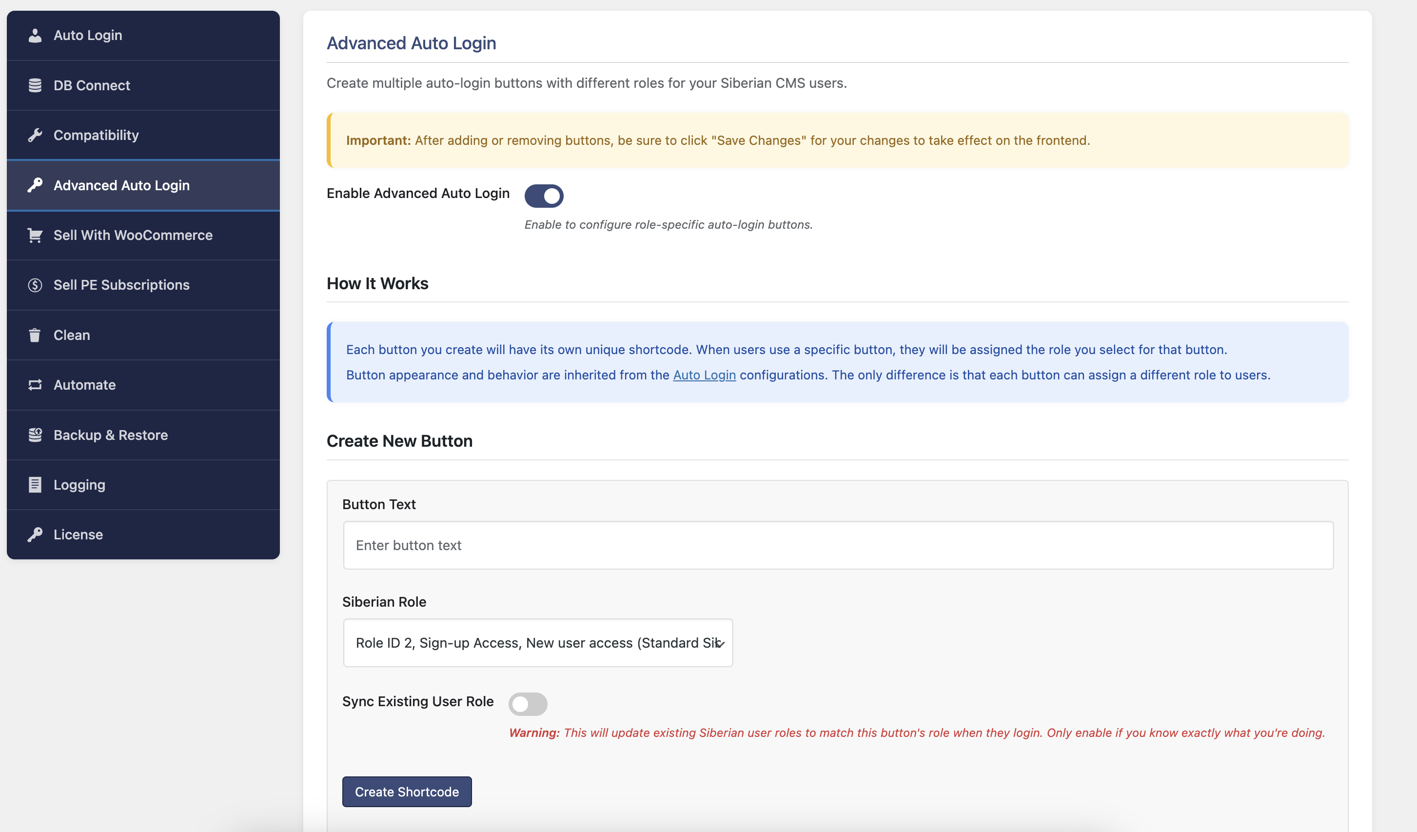 SiberianCMS integration Pro Plugin - Swiftspeed App Builder
